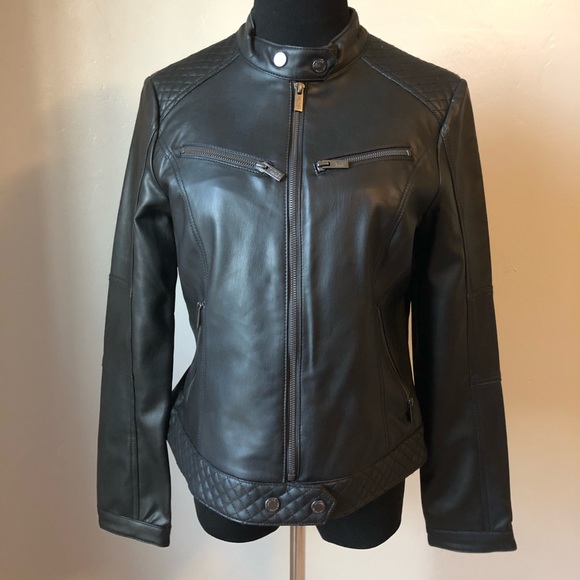 RACHEL Rachel Roy | Jackets & Coats | Rachel Rachel Roy Faux Leather ...